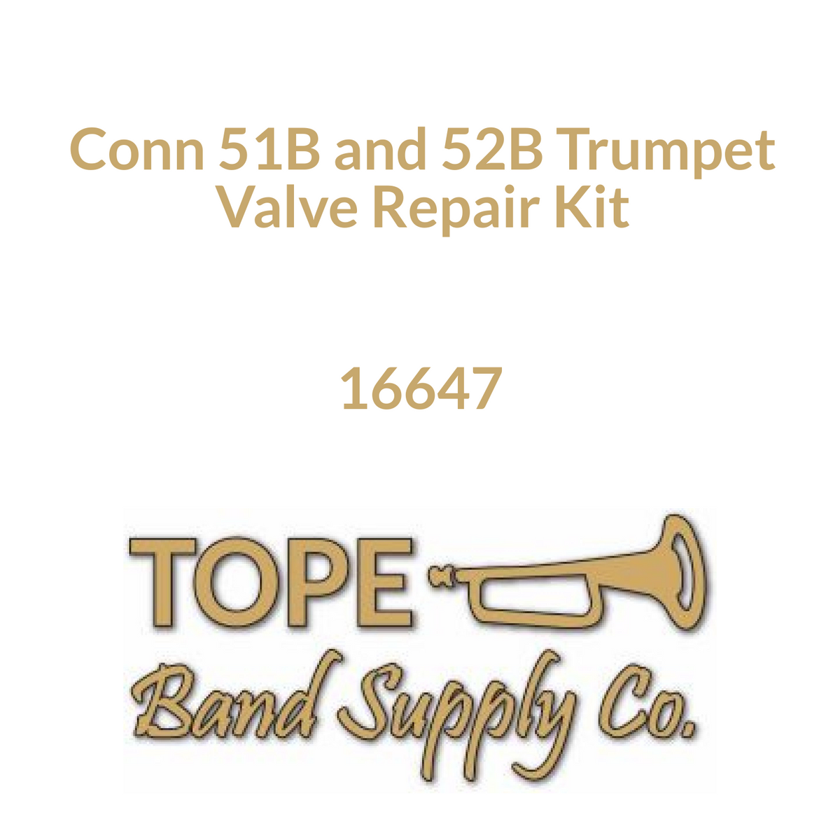 Conn 51B & 52B Trumpet Valve Repair Kit – TOPE Band Supply Co.