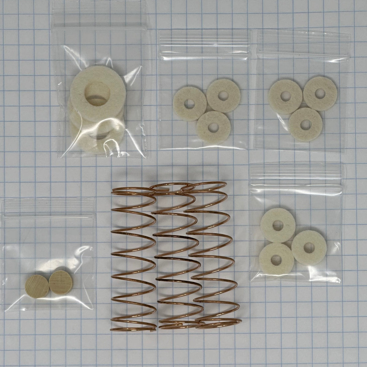 Conn 12J Tuba 3-Valve Tune-Up Kit | TOPE Band Supply – TOPE Band Supply Co.