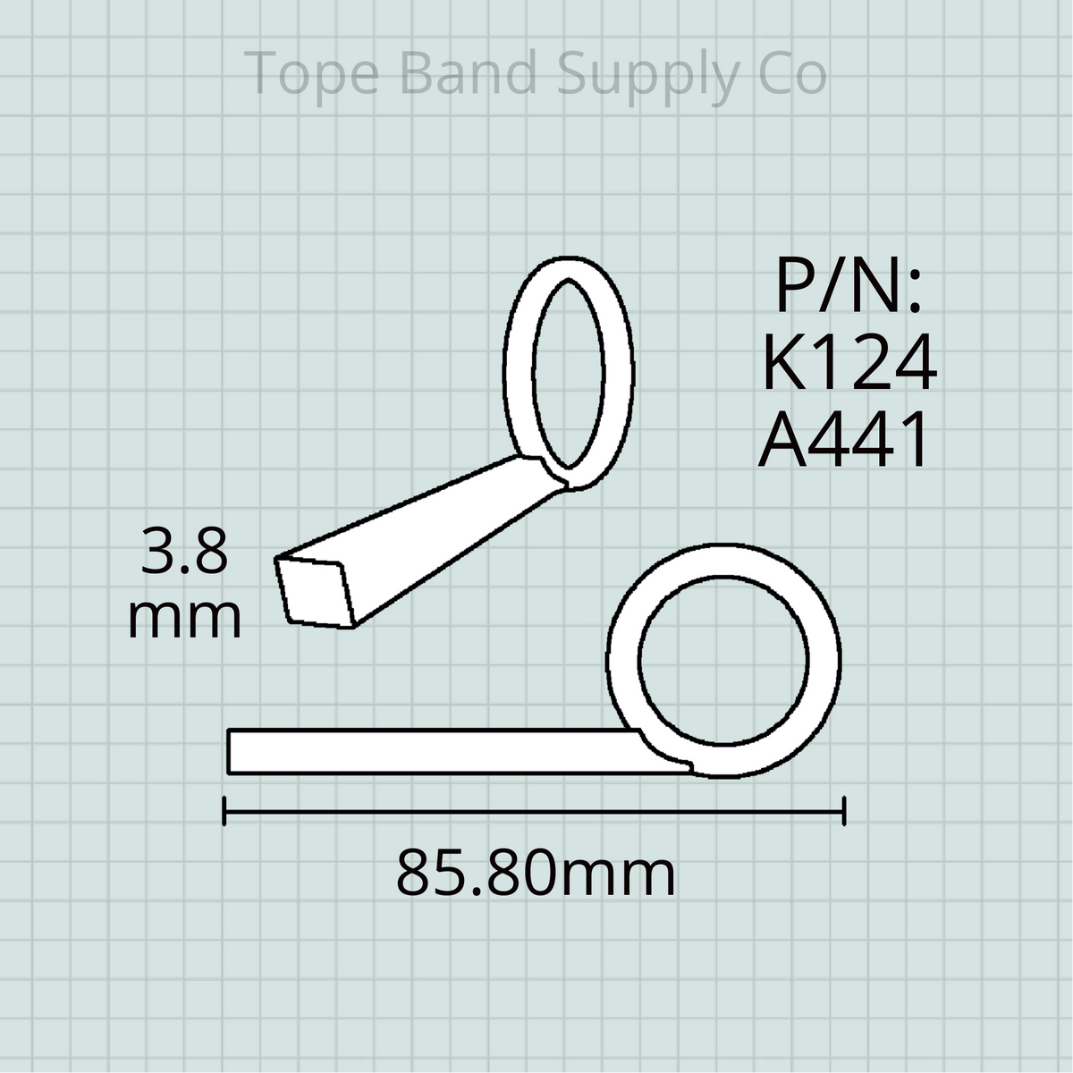 3rd Slide Push Rod Finger Ring (Nickel) | TOPE Band Supply – TOPE Band ...